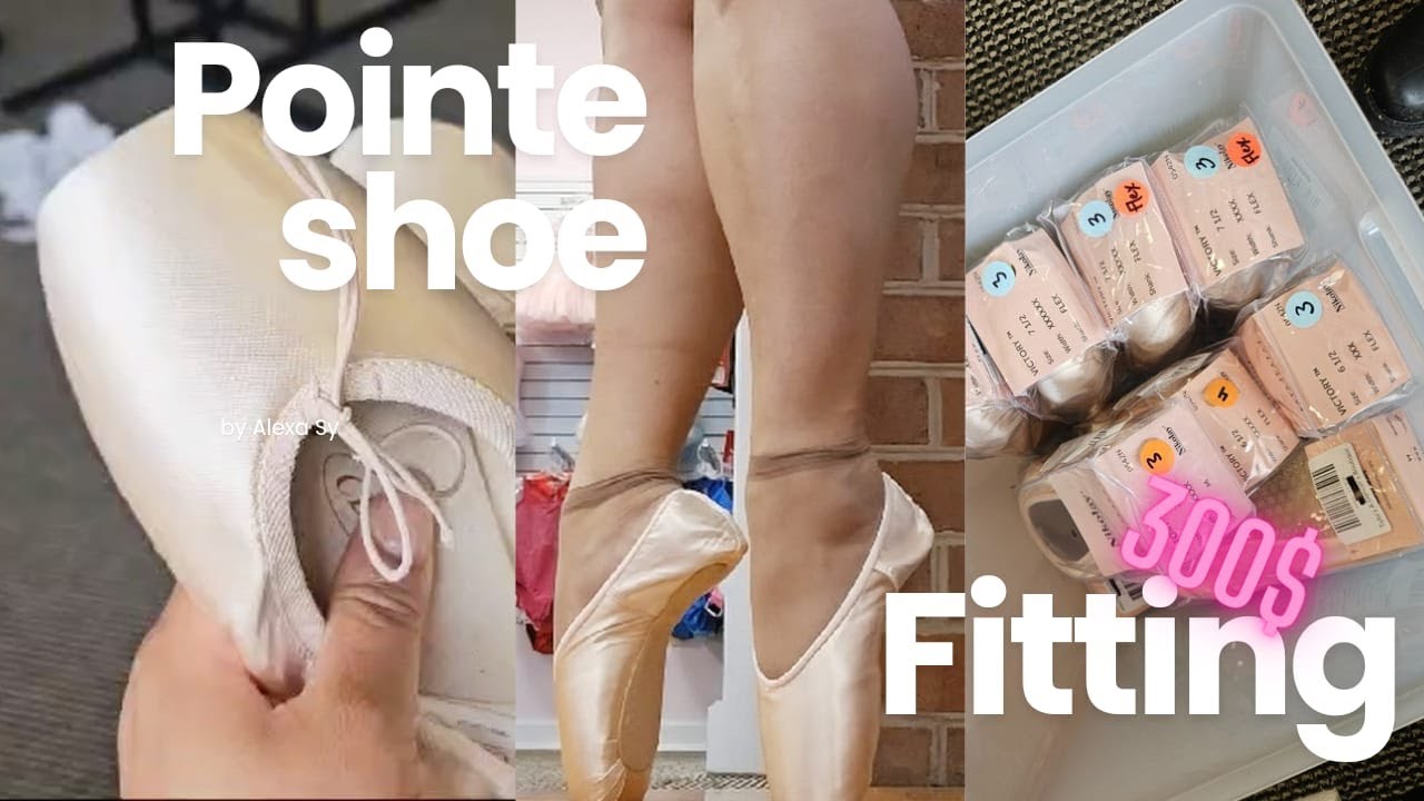 I spent 300$ On Pointe Shoes!! | POINTE SHOE FITTING - YouTube