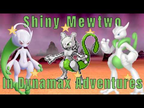 Shiny Mewtwo in Dynamax Adventures - YouTube