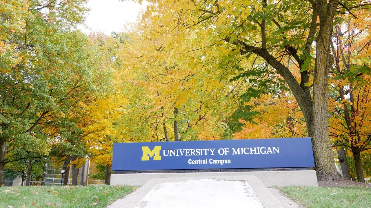 A Stroll Across Central Campus at the University of Michigan - YouTube