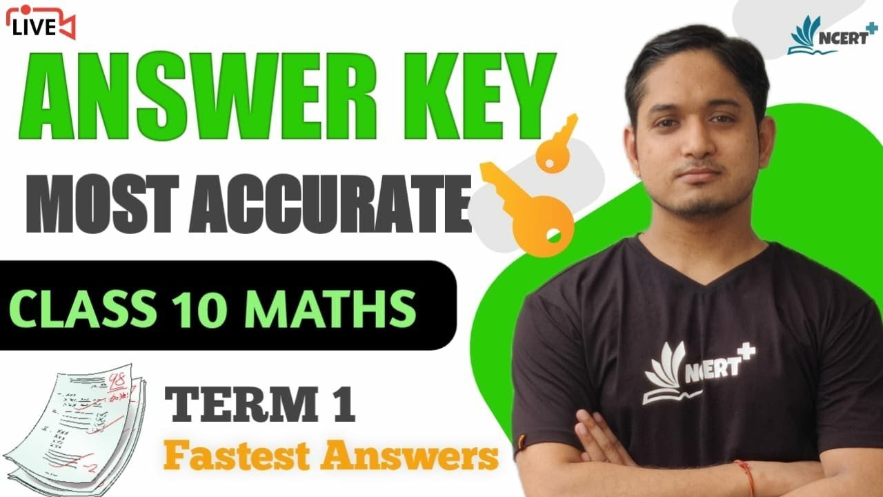 CLASS 10 MATHS ANSWER KEY YouTube class-10-maths-answer-key-youtube