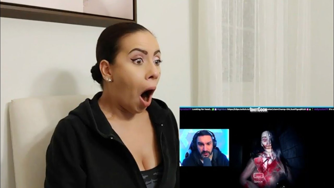 DAT PEACH! - Gamers React To Scary Horror Gameplay - REACTION! - YouTube