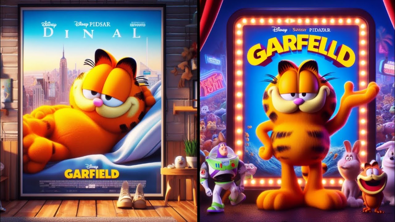 Garfield Disney & Pixar Movies Be Like - YouTube