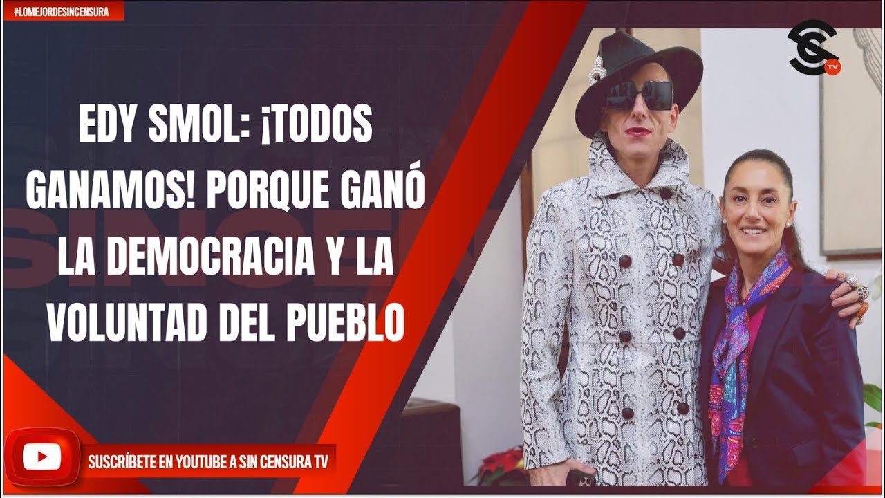 EDY SMOL: ¡TODOS GANAMOS! PORQUE GANÓ LA DEMOCRACIA Y LA VOLUNTAD DEL ...