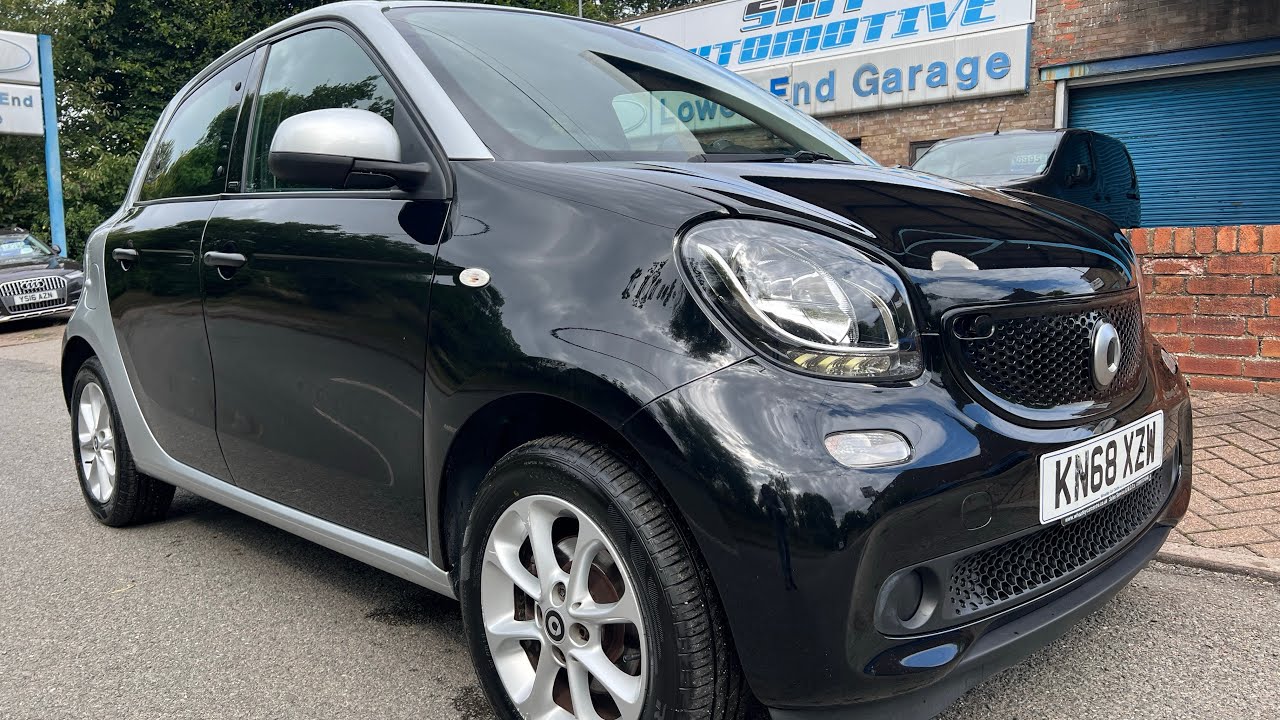 2018 Smart ForFour 1.0 Passion Black 5 Door Hatchback Manual Petrol ...