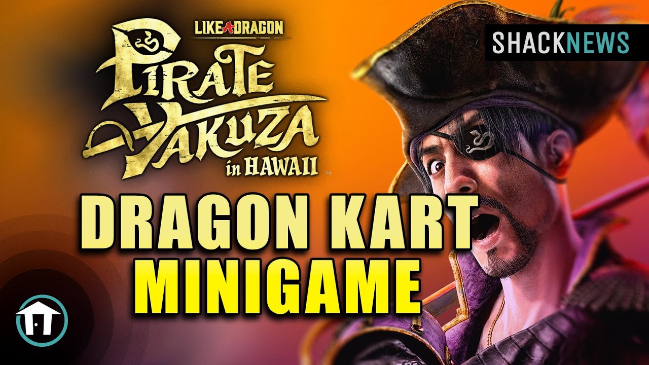Dragon Kart Minigame - Like a Dragon: Pirate Yakuza in Hawaii Gameplay ...
