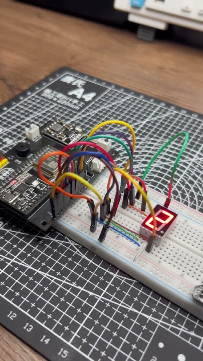 Contador Digital Esp32 Esp32project Diy Electronica Fyp Youtube