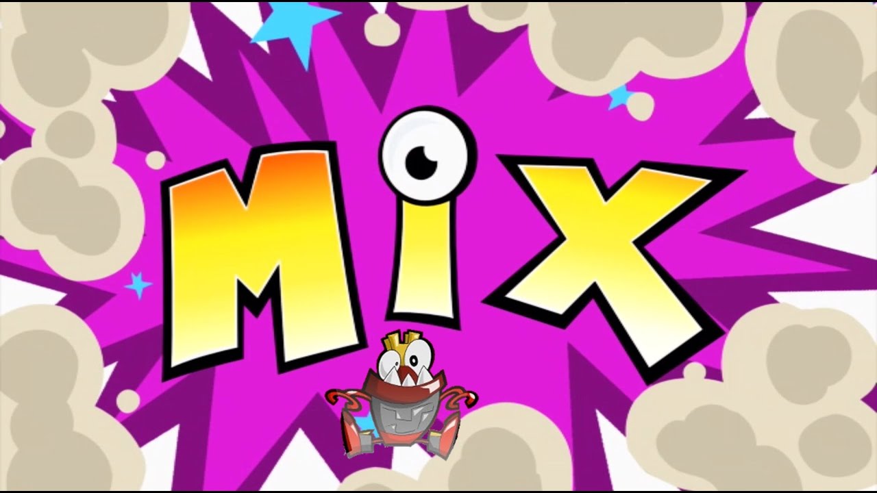 mixels mix zorch e shuff - YouTube