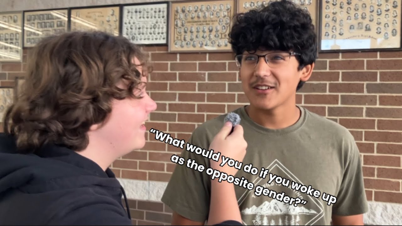 Interviewing people at my school🤯 - YouTube