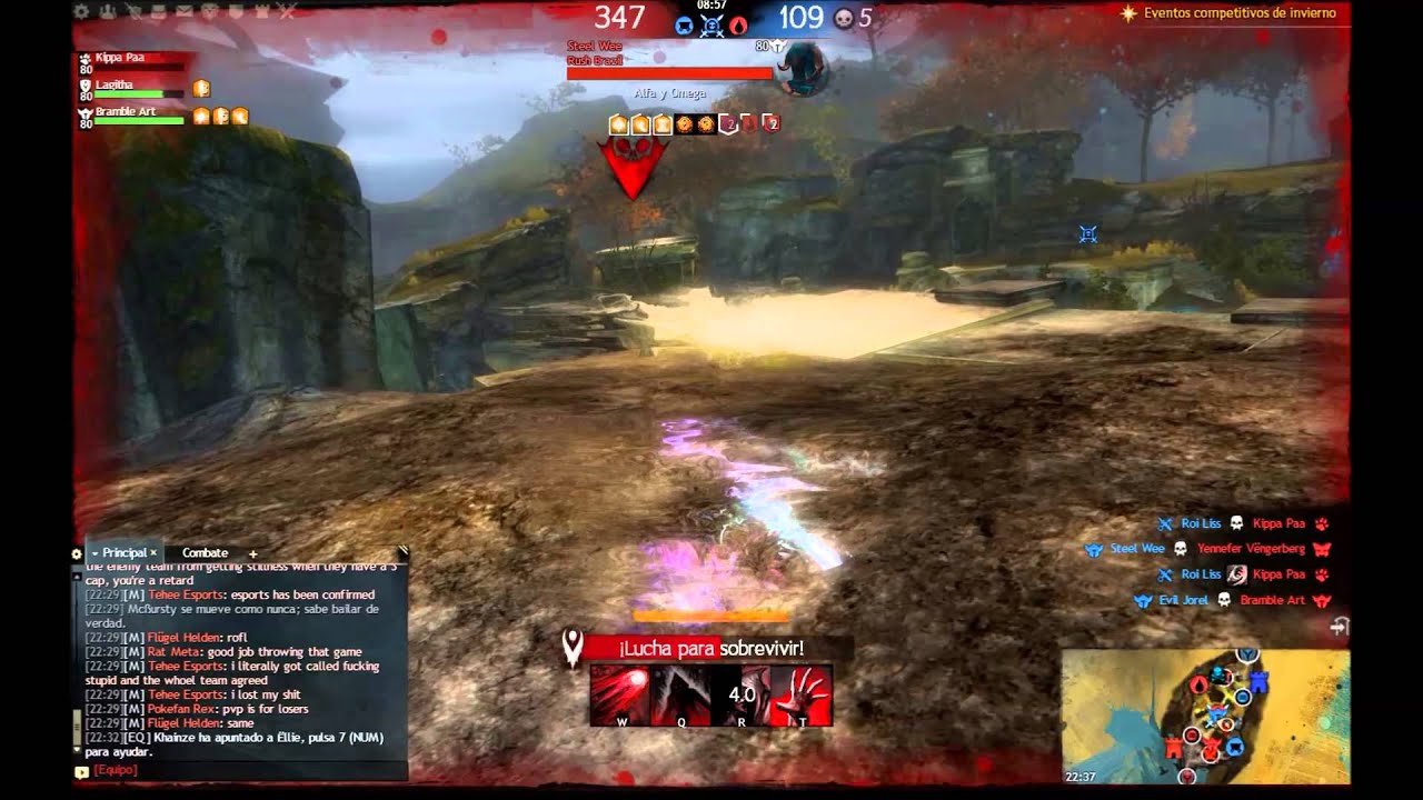 Guild Wars 2 Random PvP #1 - Shatter Mesmer - YouTube