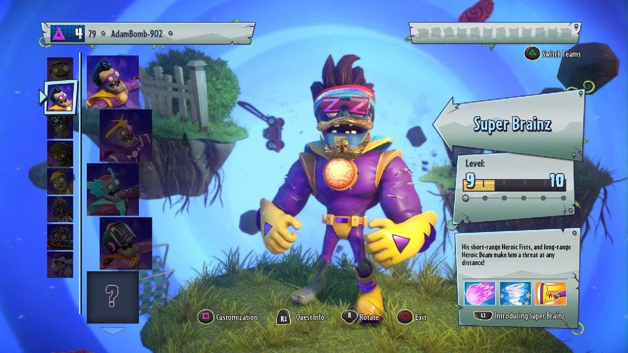 Plants vs Zombies GW2 Super brain Roleplay - YouTube