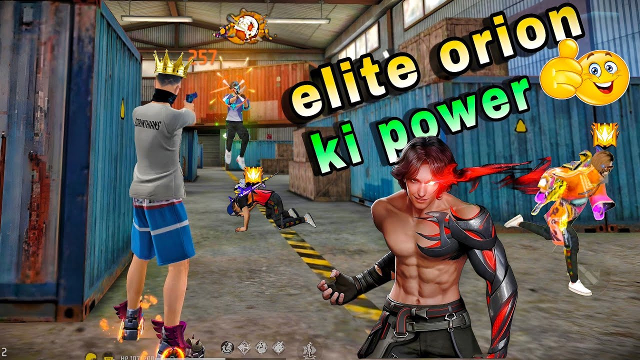 ELITE ORION KI POWER 😱 ONLY ONE TAP GAMEPLAY 🔥 BY USMAN GAMERZ💯 - YouTube