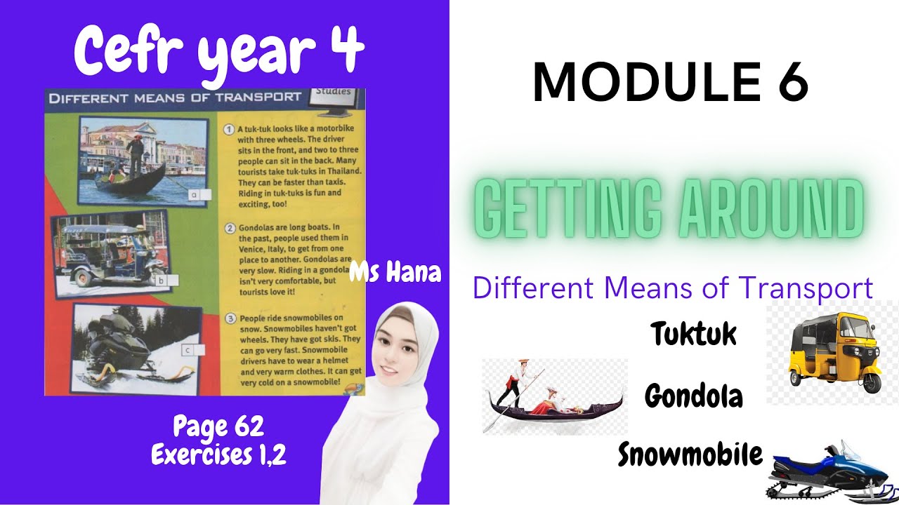 CEFR YEAR 4 (GET SMART PLUS) MODULE 6 PAGE 62 👉 EXERCISES 1,2 - YouTube