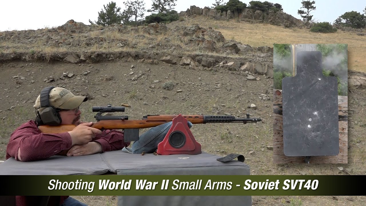 WWII Small Arms Series The Soviet SVT40 - YouTube