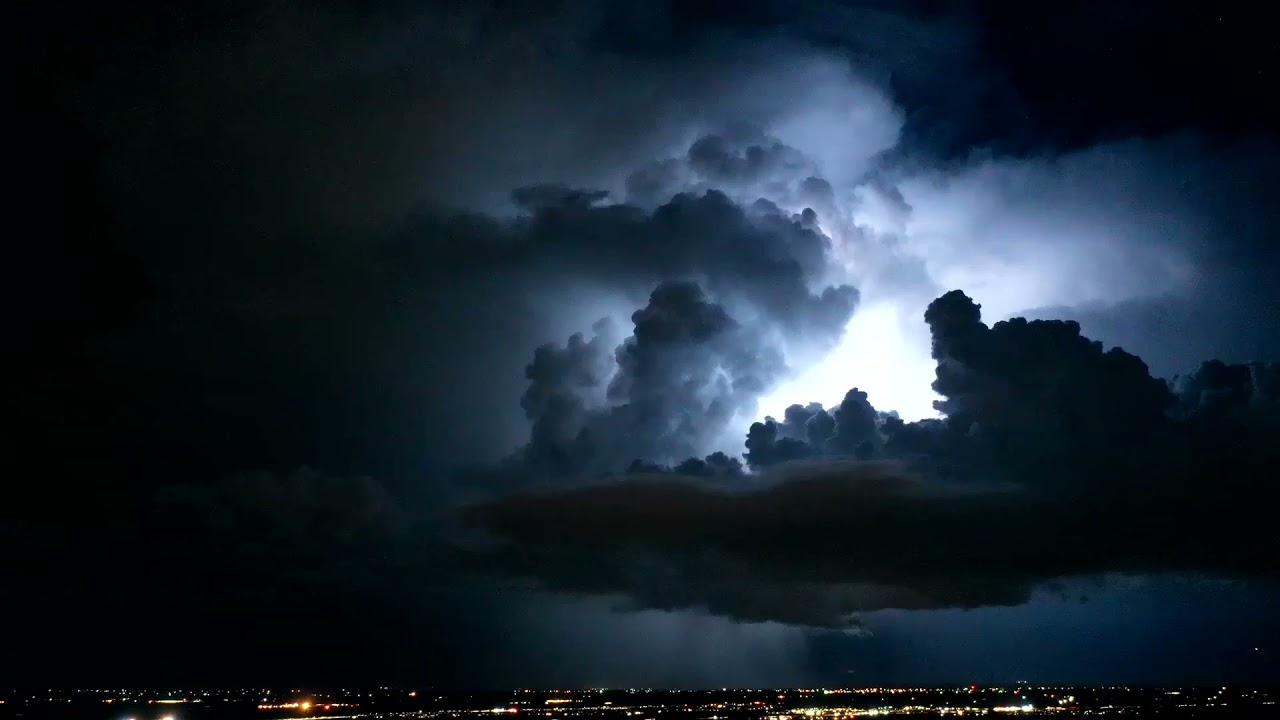 Lightning Storm Clouds