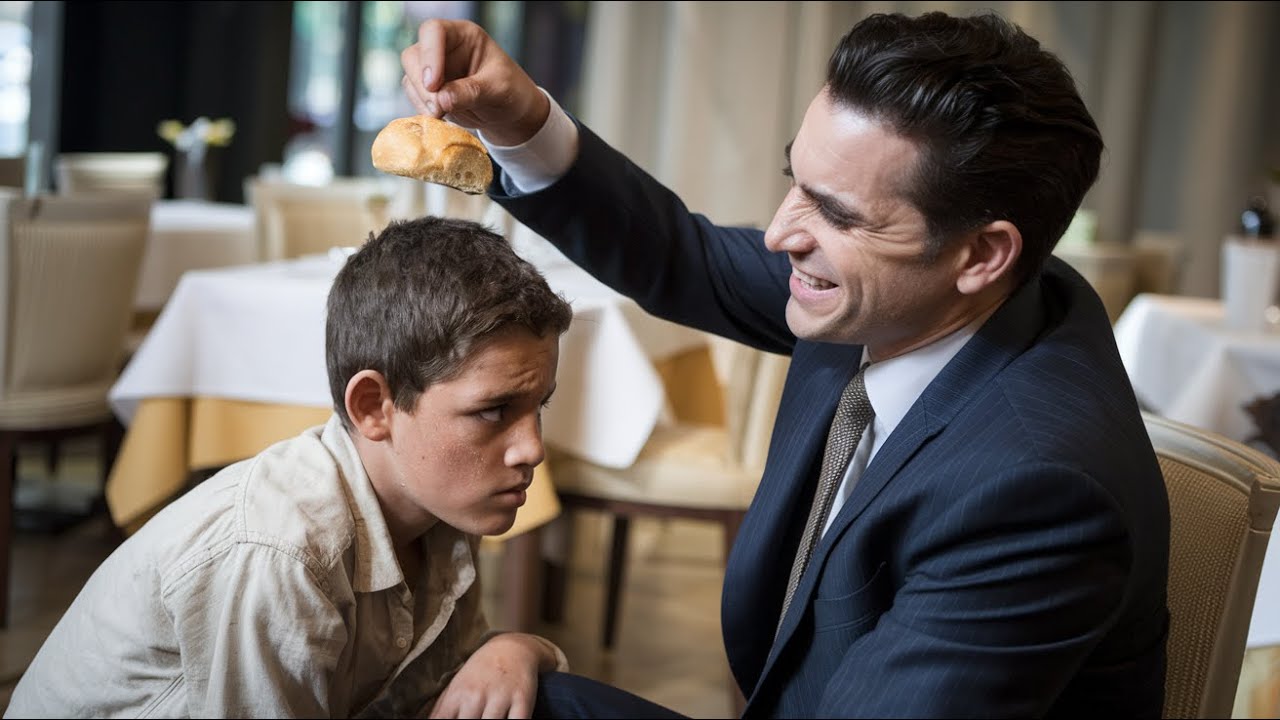 Rich Man Humiliates A Poor Boy At A Restaurant, But Then A Stranger ...