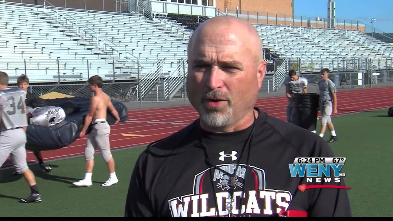 Athens Football Returns Upperclassmen Heavy Squad - YouTube