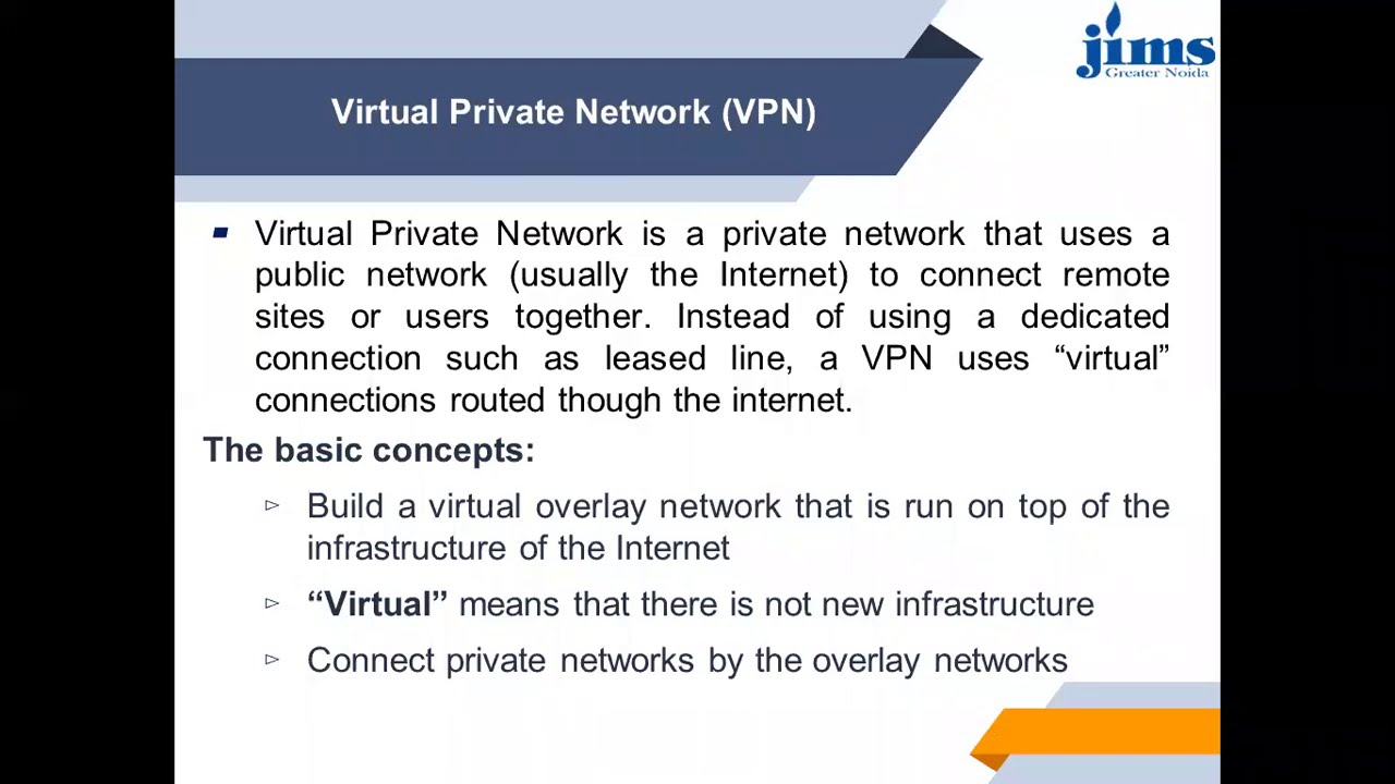 Lecture 13 Virtual Private Network - YouTube