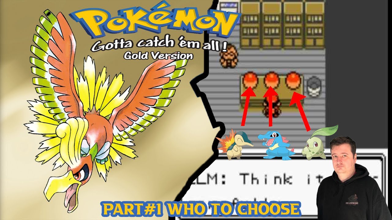 POKEMON GOLD PART#1 WHAT POKEMON TO CHOOSE - YouTube