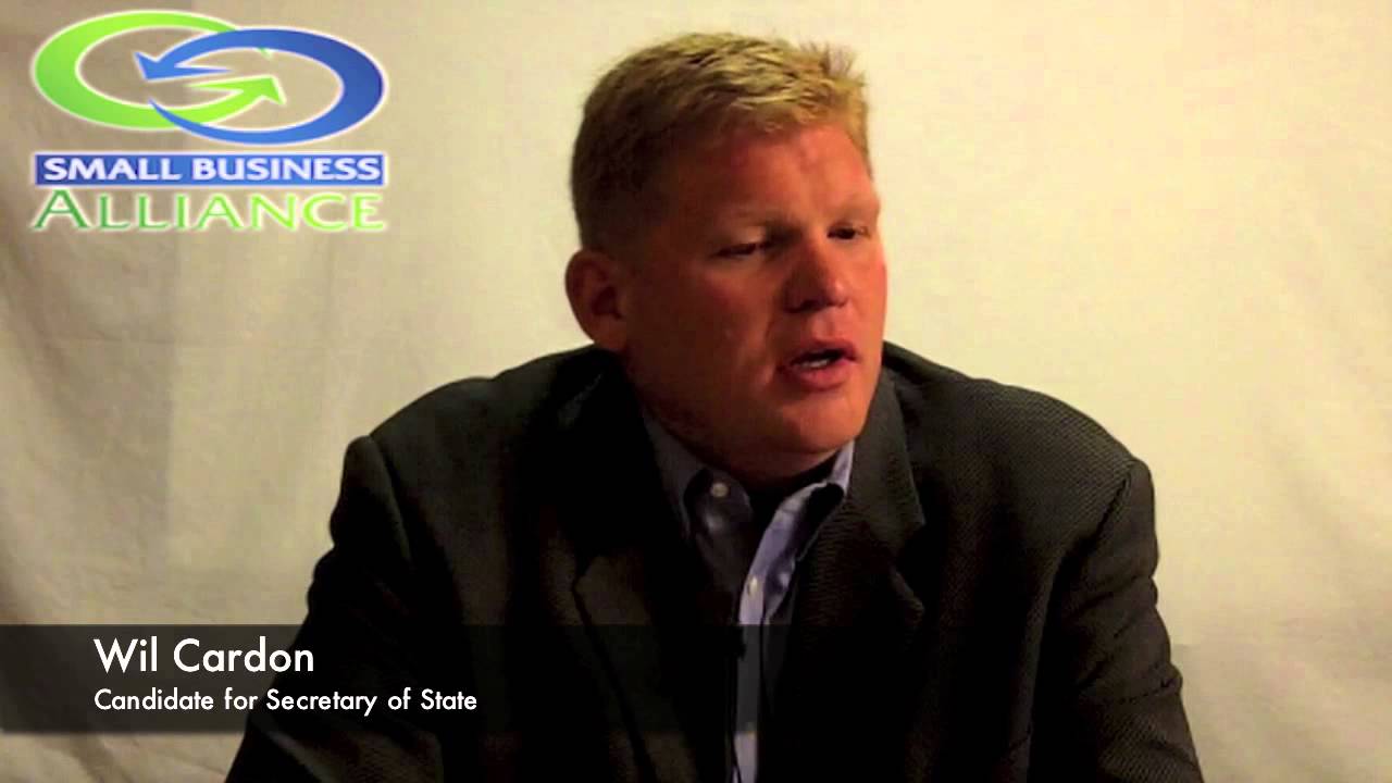Wil Cardon for Secretary of State 2014 - Question 8 - YouTube