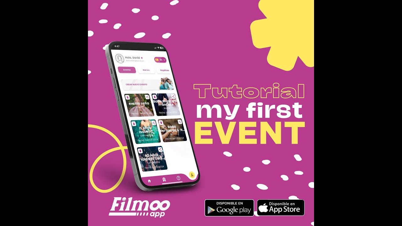 my first event with Filmoo - YouTube