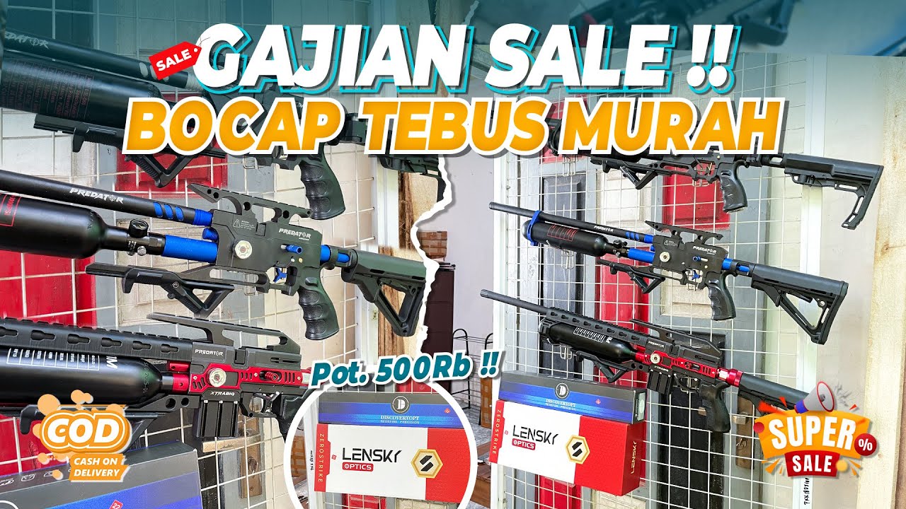 POT. 500RB‼️PROMO SUPER MURAHH🔥 SEMUA BOCAP PREDATOR, STOK TERBATAS‼ ...