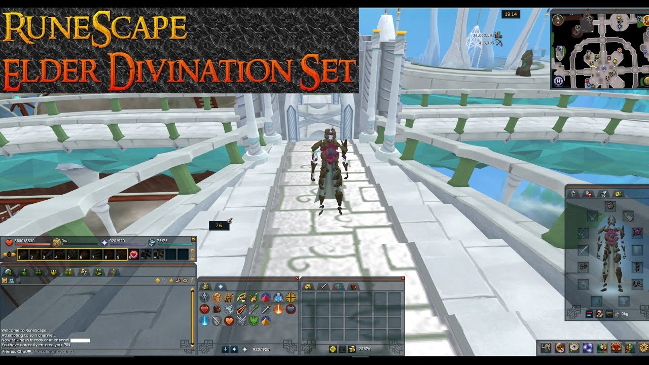 RuneScape - Treasure Hunter: Elder Divination Outfit Set! Includes all ...