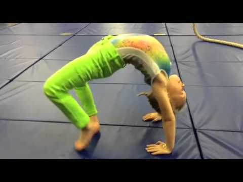 Gymnastics Kick Over - YouTube