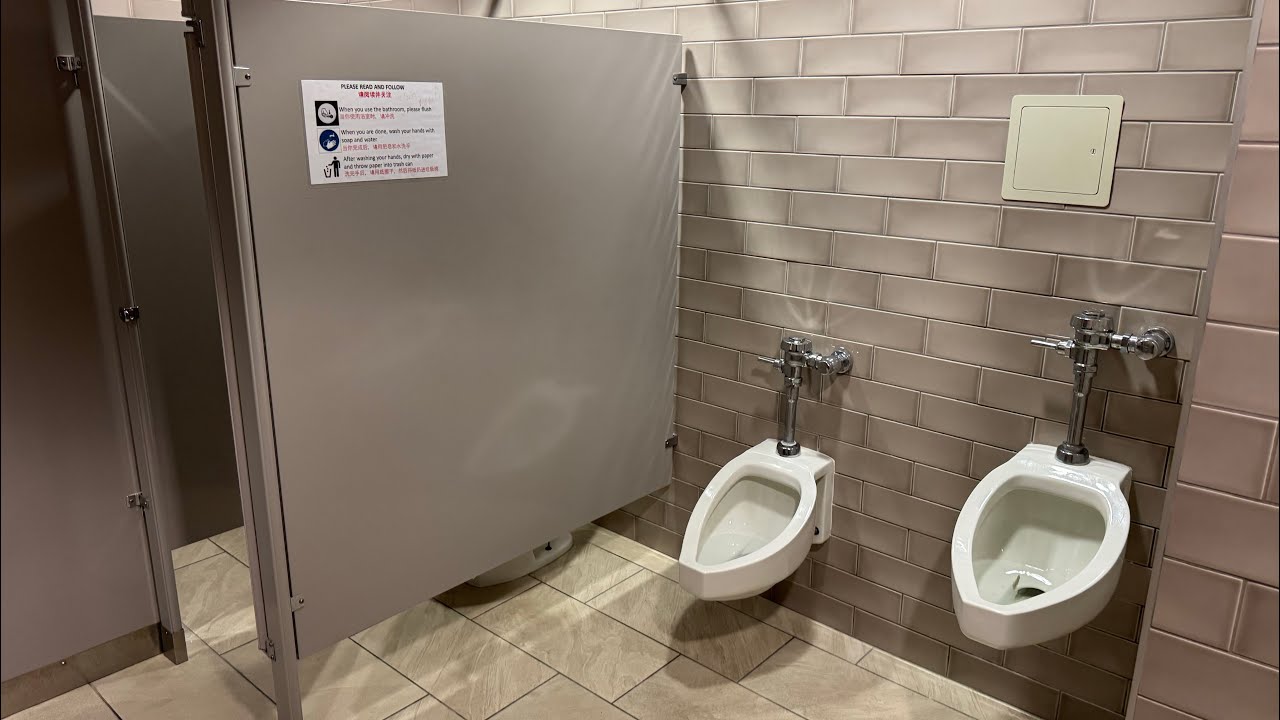 Remodeled Office Building Men’s Restroom Full Shoot! - YouTube