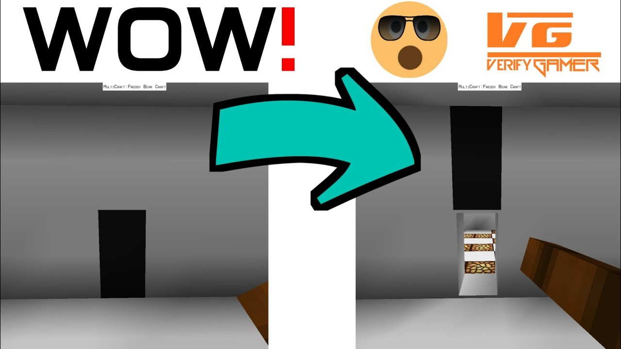 How to make secret door in mini block craft | Verify Gamer - YouTube