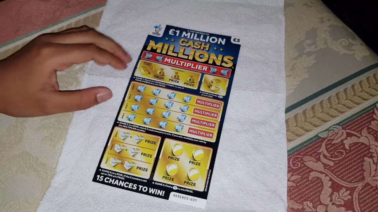 Cash Millions Scratch Card - YouTube