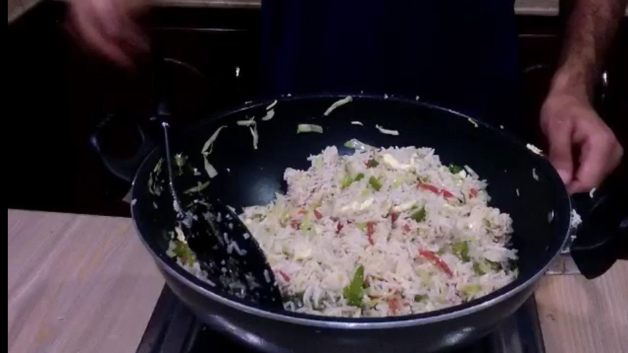 Fried Rice/Chinese Rice/Vegetable Rice By Kitchen With Hamza - YouTube