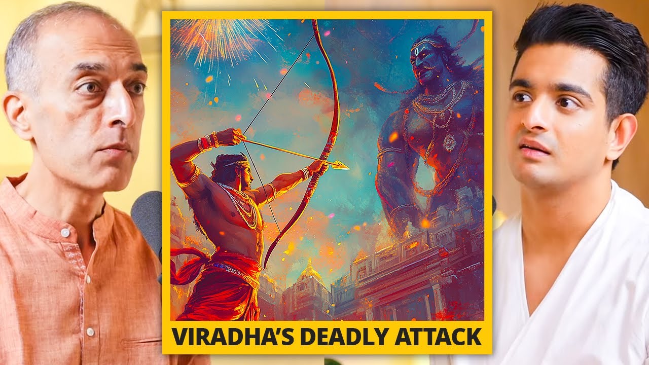 Sri Ram's Deadly Battle With Rakshas Viradha Who Tried To Abduct Sita ...