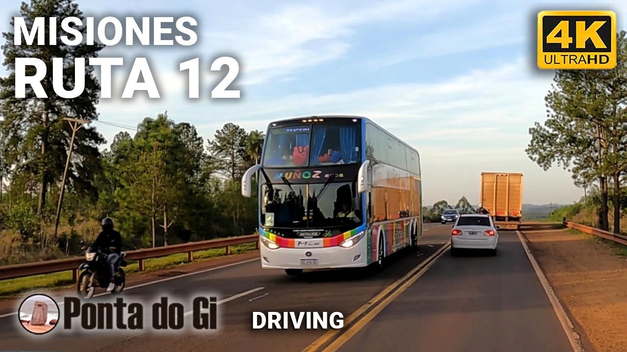 VIAJÁ por la espléndida RUTA 12 desde SAN IGNACIO hasta JARDÍN AMERICA ...