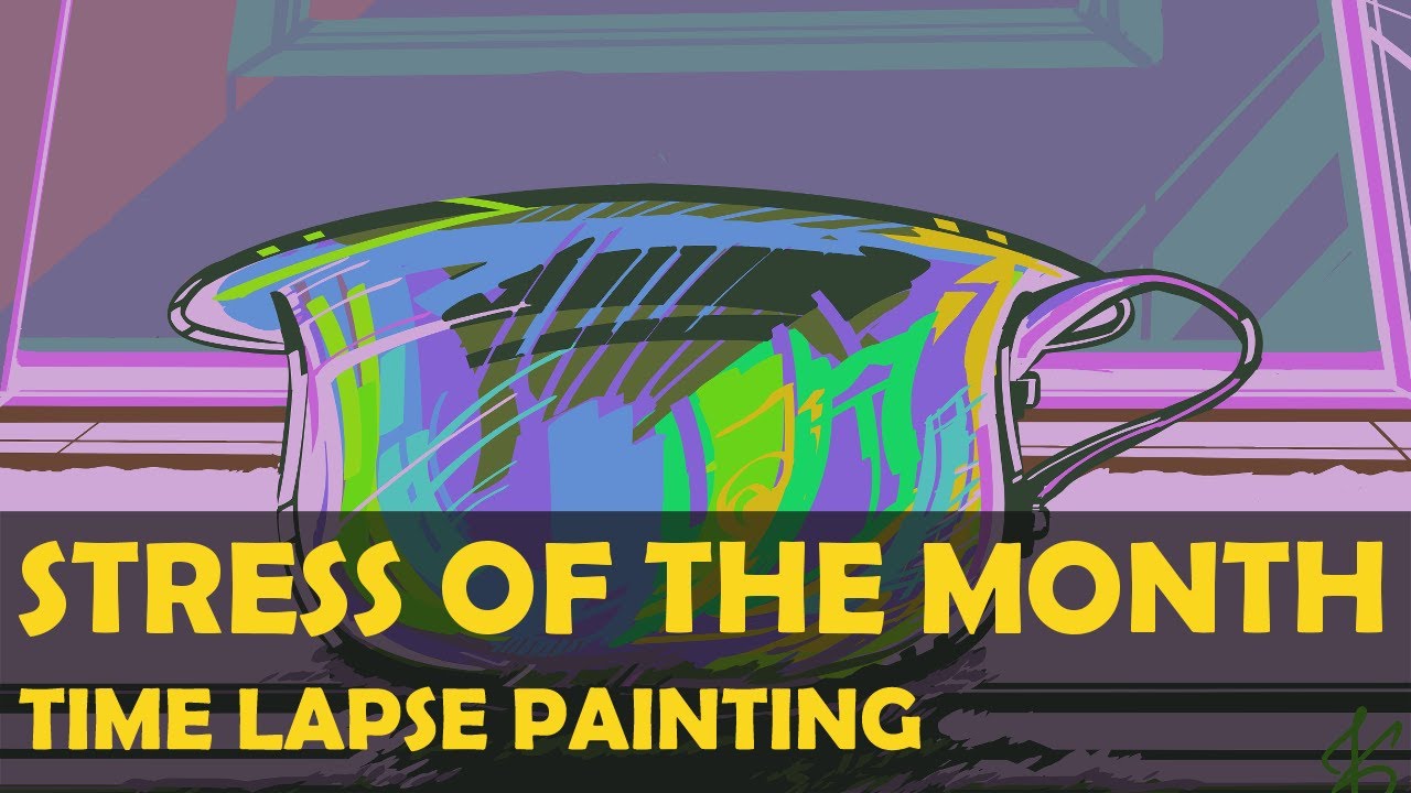 STREESS OF THE MONTH - FRANKLIN SILVA - TIME LAPSE PAINTING - YouTube