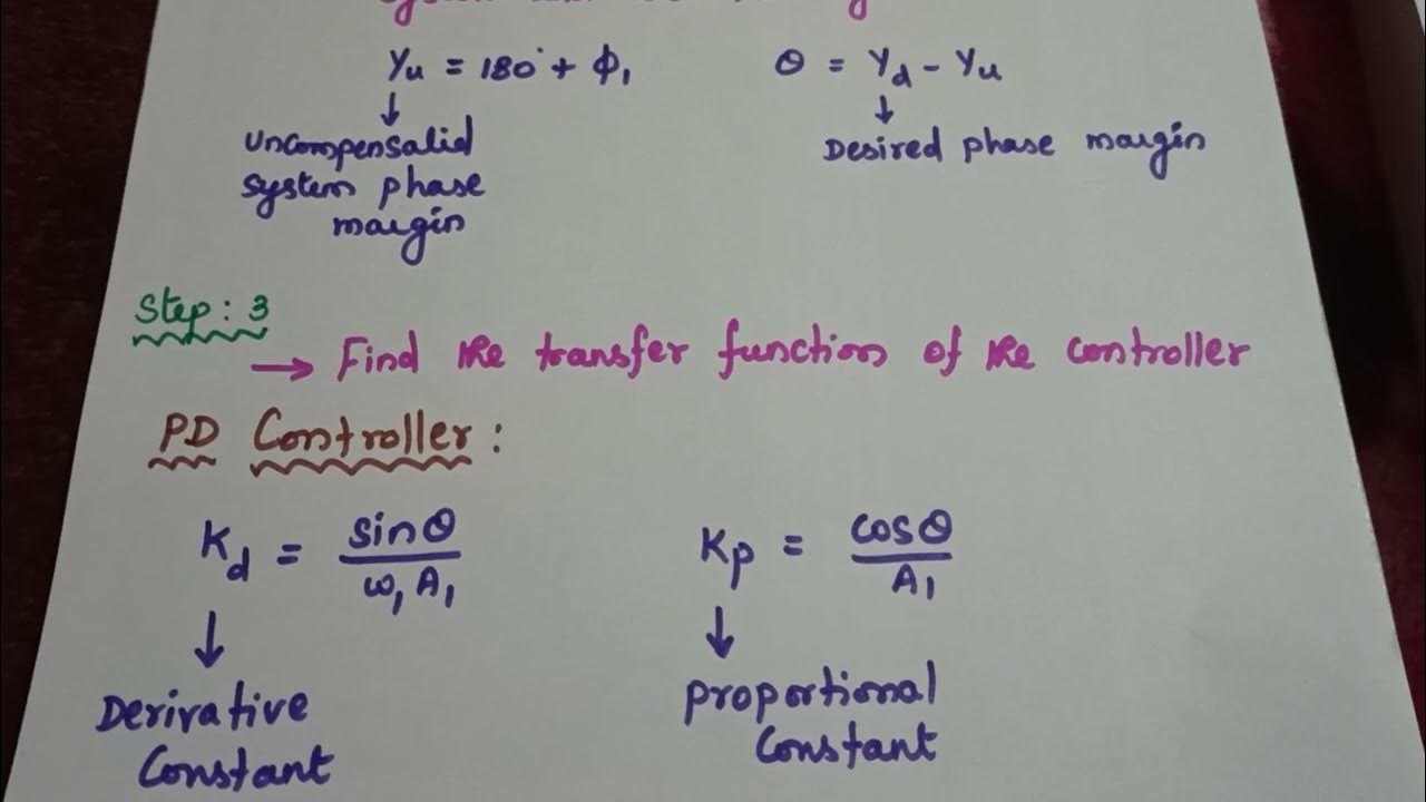 Pdpipid Controller Design Procedure Youtube