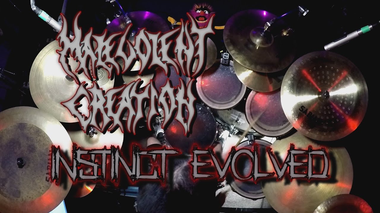 Malevolent Creation - "Instinct Evolved" Drum cover - YouTube