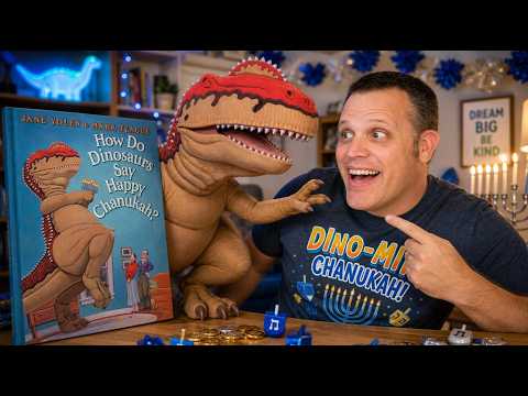 How Do Dinosaurs Say Happy Chanukah? by Jane Yolen | READ ALOUD ...