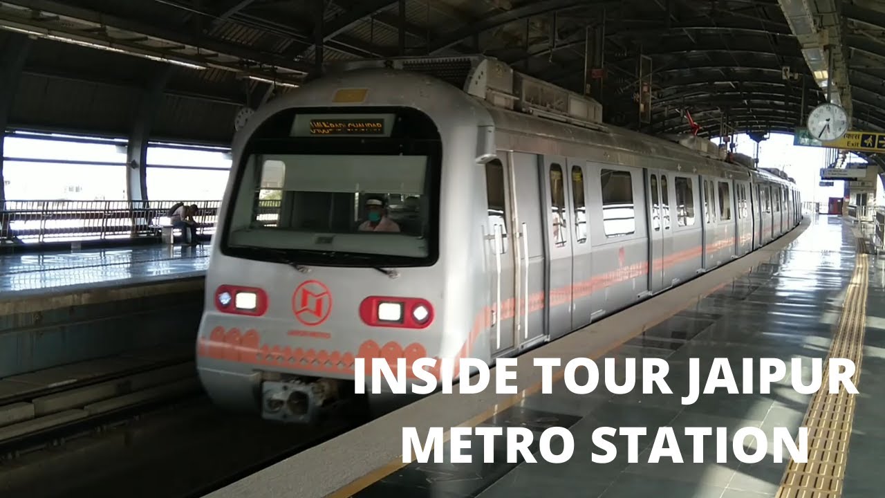 Jaipur metro station complet tour inside. Complete view jaipur metro ...