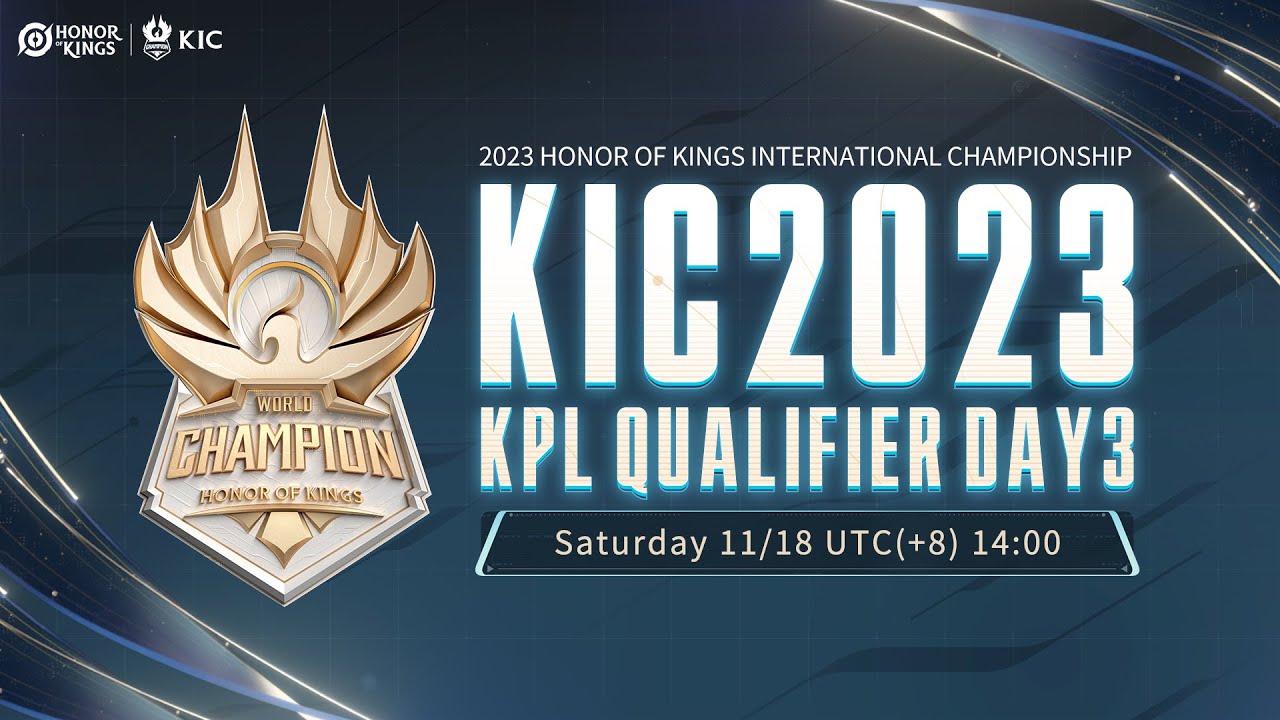 2023王者荣耀世界冠军杯KIC KPL选拔赛 第二轮 第一天 - YouTube