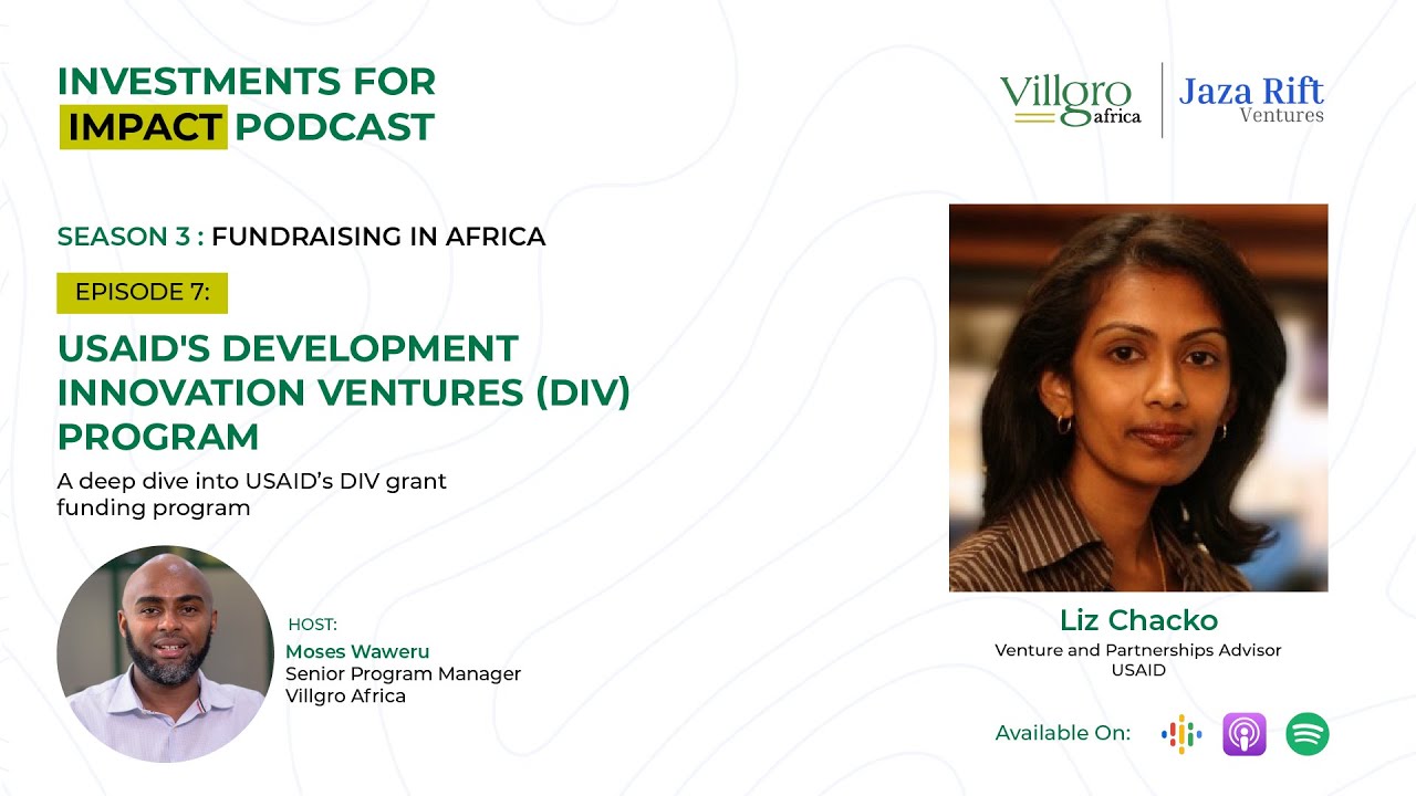 BONUS Episode 7: USAID's Development Innovation Ventures (DIV) Program ...