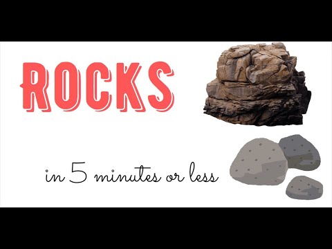 ROCKS in 5 Minutes or Less - I TEACH YOU SCIENCE