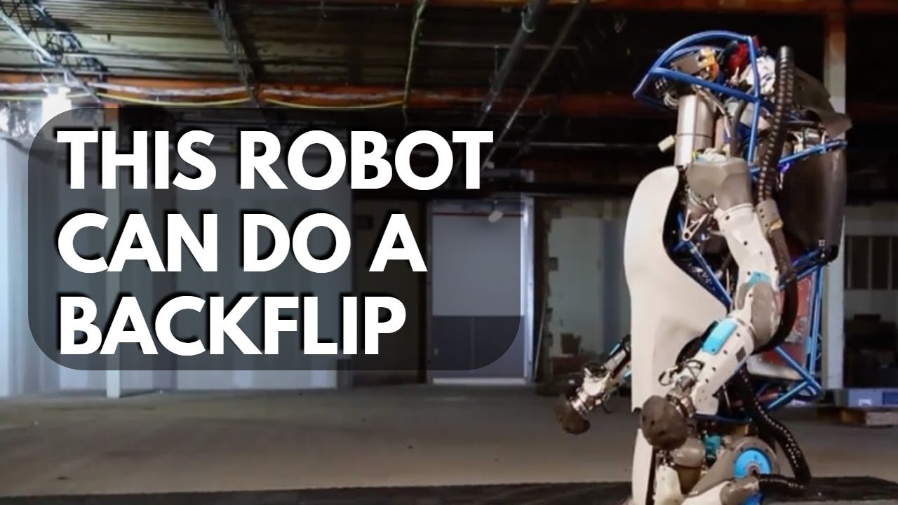 THIS ROBOT CAN DO A BACKFLIP - YouTube