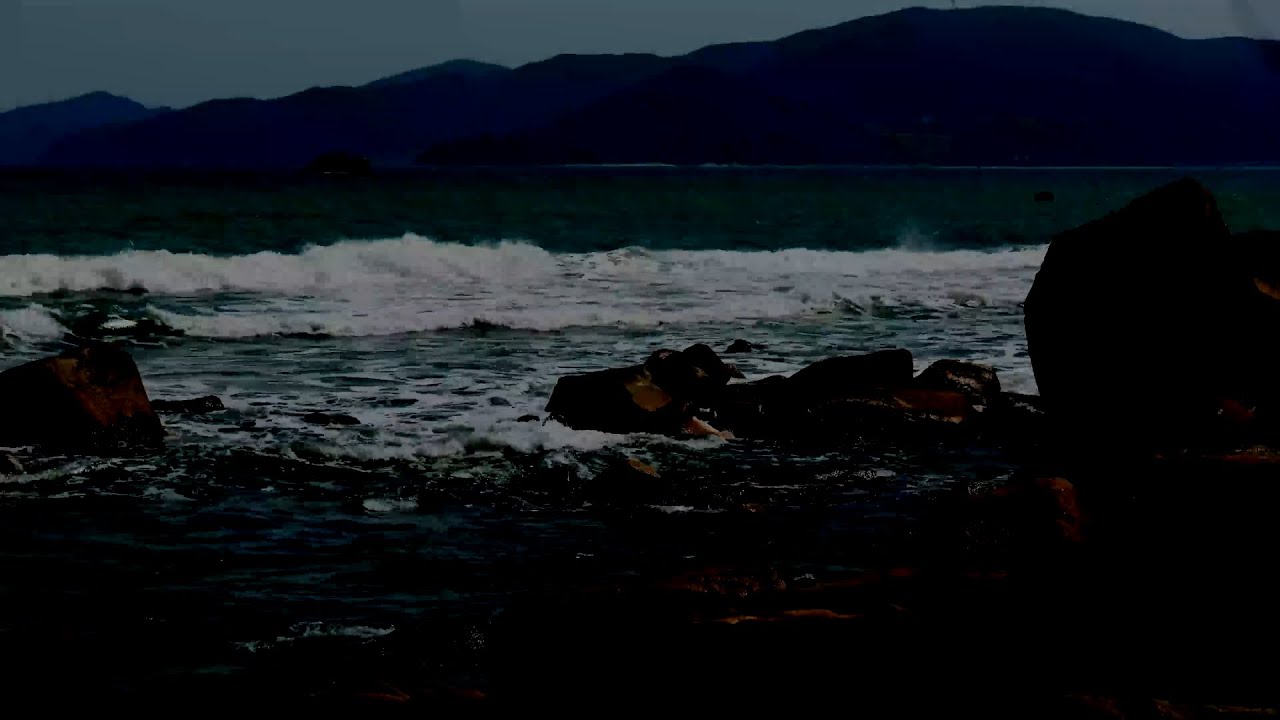 4K video the whisper of the ocean puts you to sleep | Relaxing sounds ...