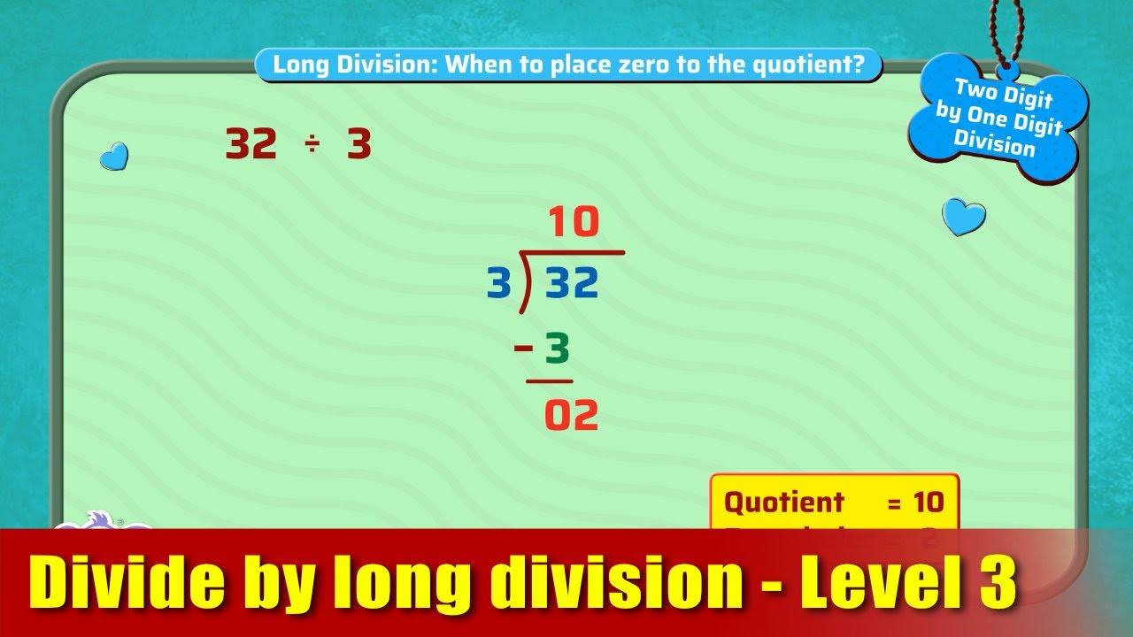 G3 - Module 15 - Exercise3 - Divide by long division - Level 3 | Appu ...