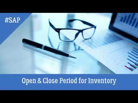 How to Close Period for Inventory using Tcode MMPV in SAP - YouTube