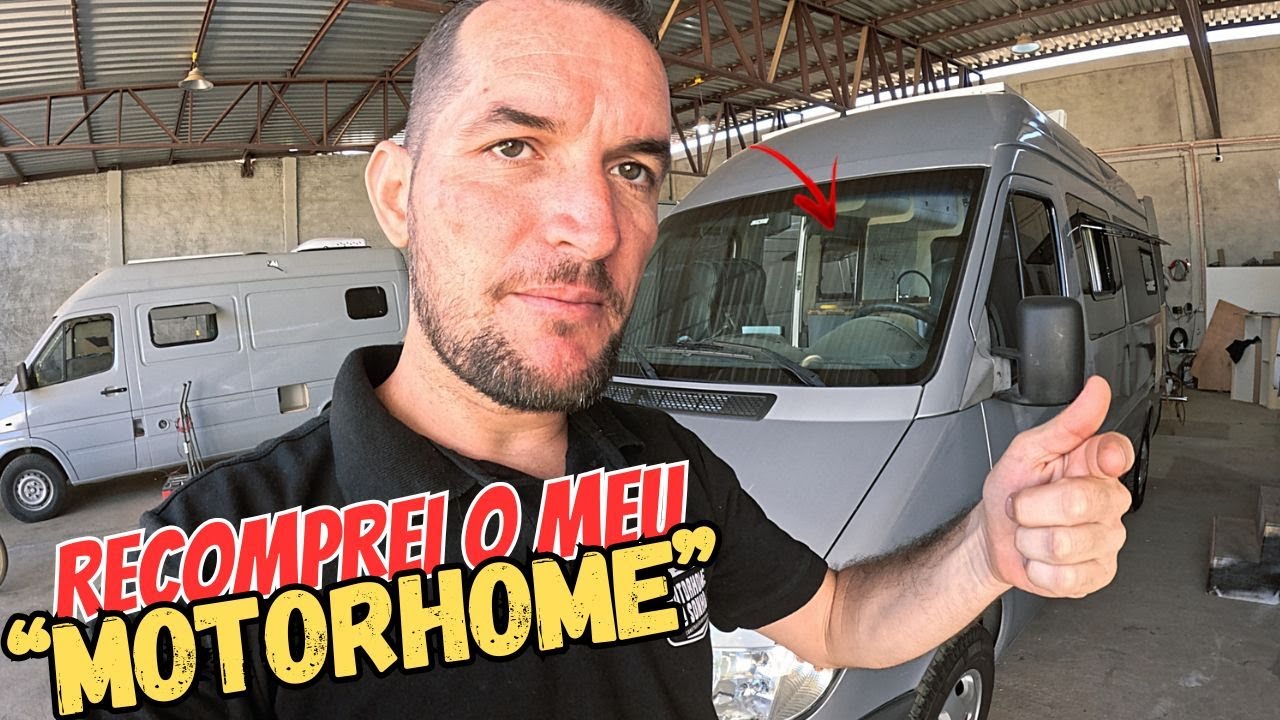 Recomprei o meu MOTORHOME. Fiz uma Reforma geral, deixando mais moderno ...