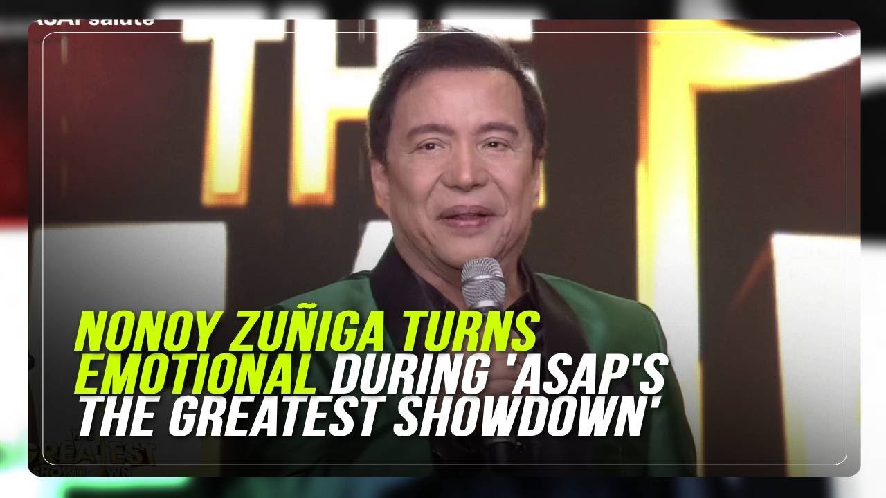 Nonoy Zuñiga turns emotional during 'ASAP's The Greatest Showdown ...