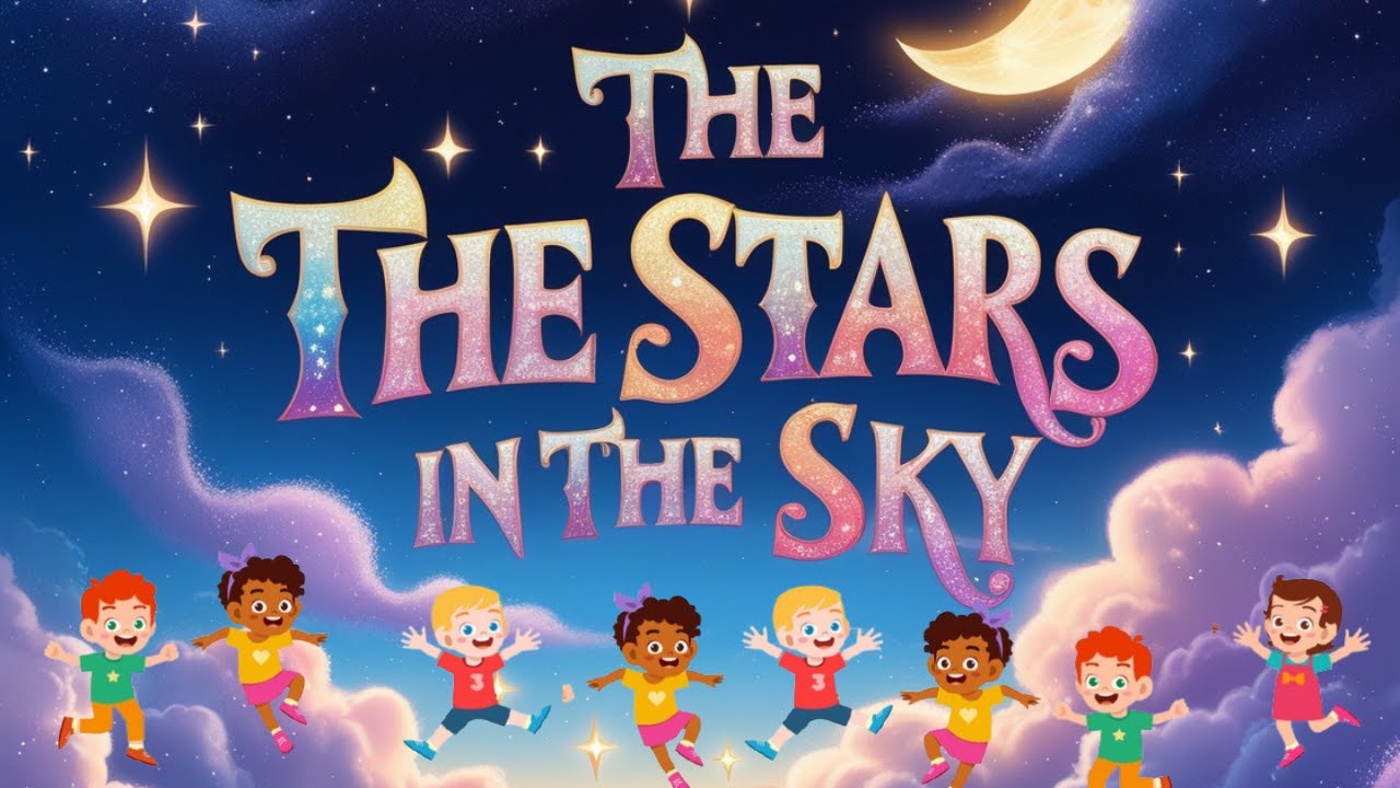 🌟 The Stars in the Sky - Magical Kids' Poem with Fun Animation 🌙 - YouTube