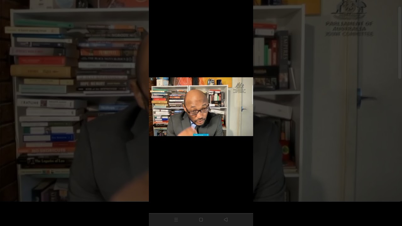 Dr Tsegaye speech at Australian Parliament's Joint Standing Committee ...