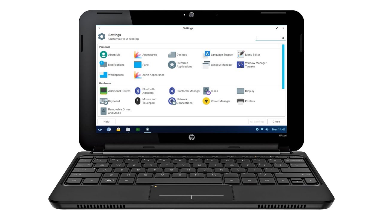 Installing Zorin Lite 32 bit (Linux Distro) on the HP Mini 210 1010NR ...